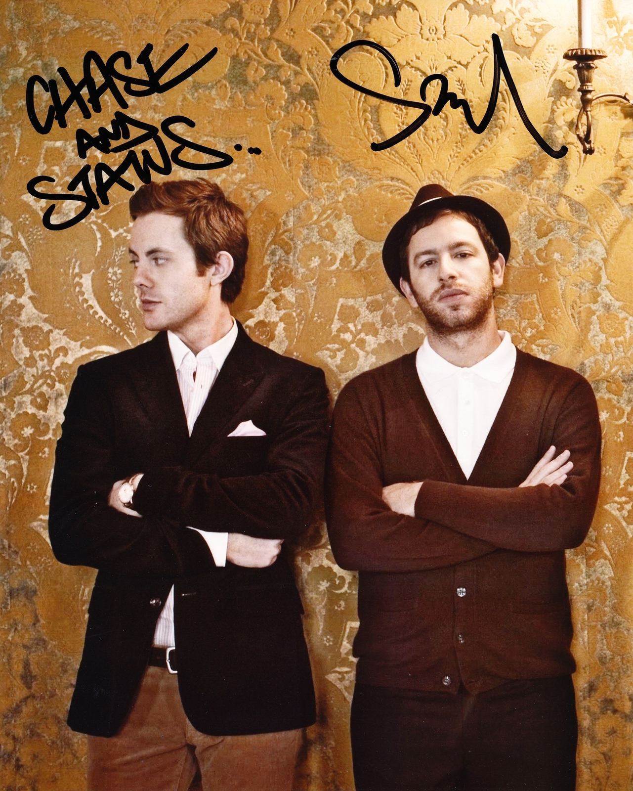 CHASE AND STATUS SIGNED 8X10 PHOTO 3 | eBay