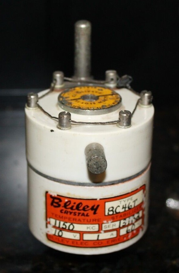 Vintage Bliley Electric BC46T THERM FREQUENCY CONTROL QUARTZ RADIO ...