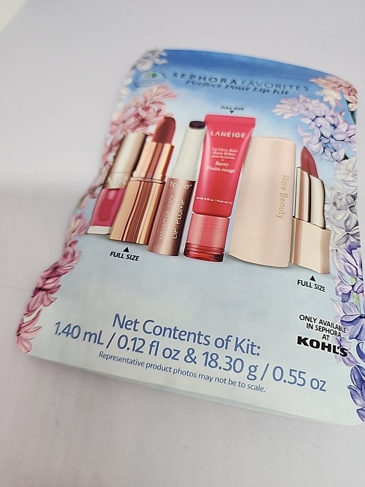 Authentic Sephora Favorites Perfect Pout Lip Kit 5pc Ltd Ed Set Sold ...