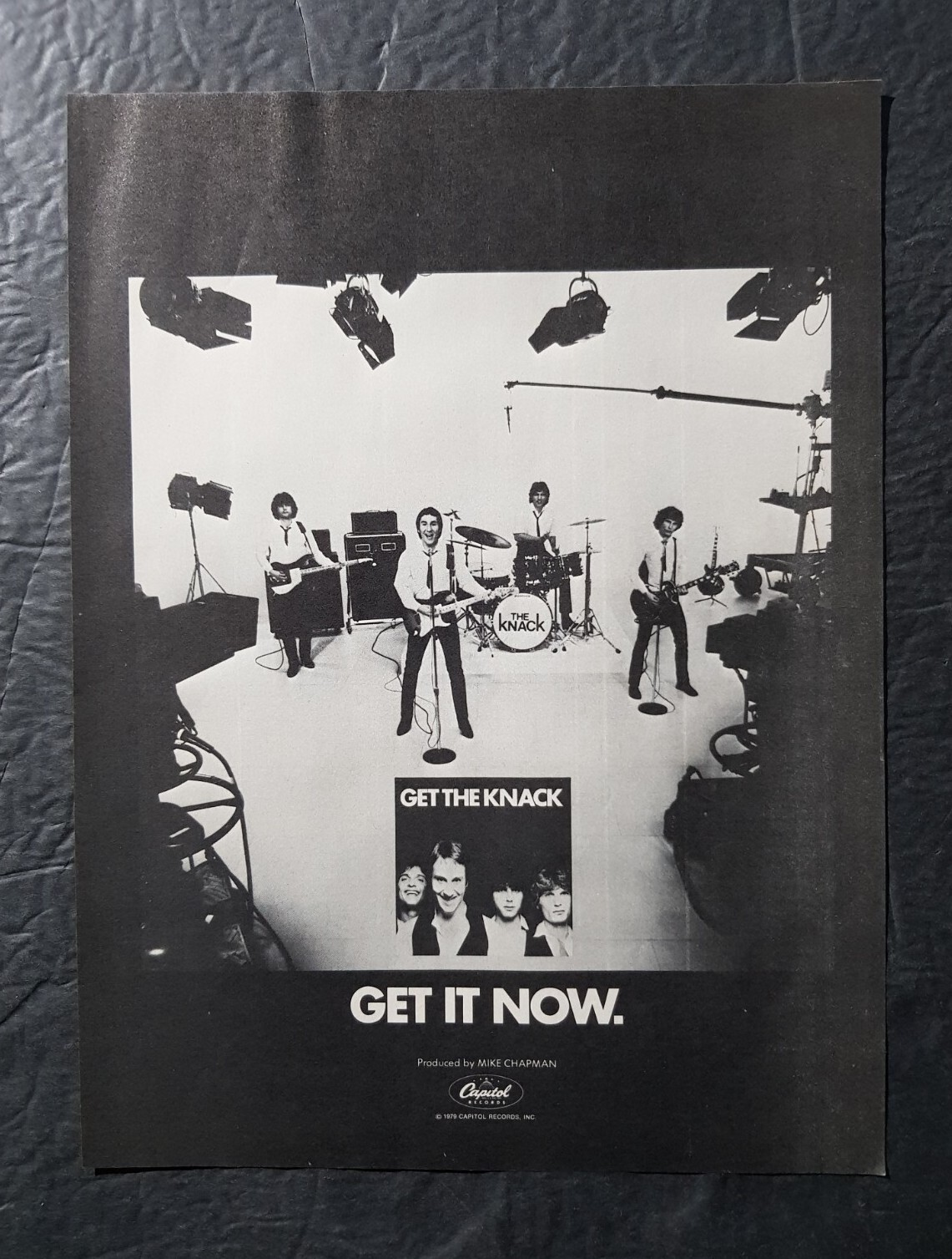 The Knack Get The Knack Album Promo Print Advertisement Vintage 1979 | eBay