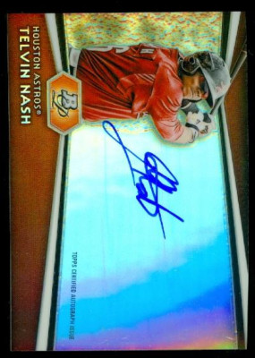2012 Bowman Platinum Prospect Autographs #TN Telvin Nash astros - NM-MT ...