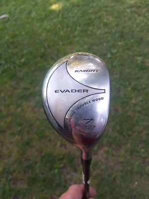 Knight Evader 7 Trouble Wood 22 Degrees Stainless Right Handed Graphite ...
