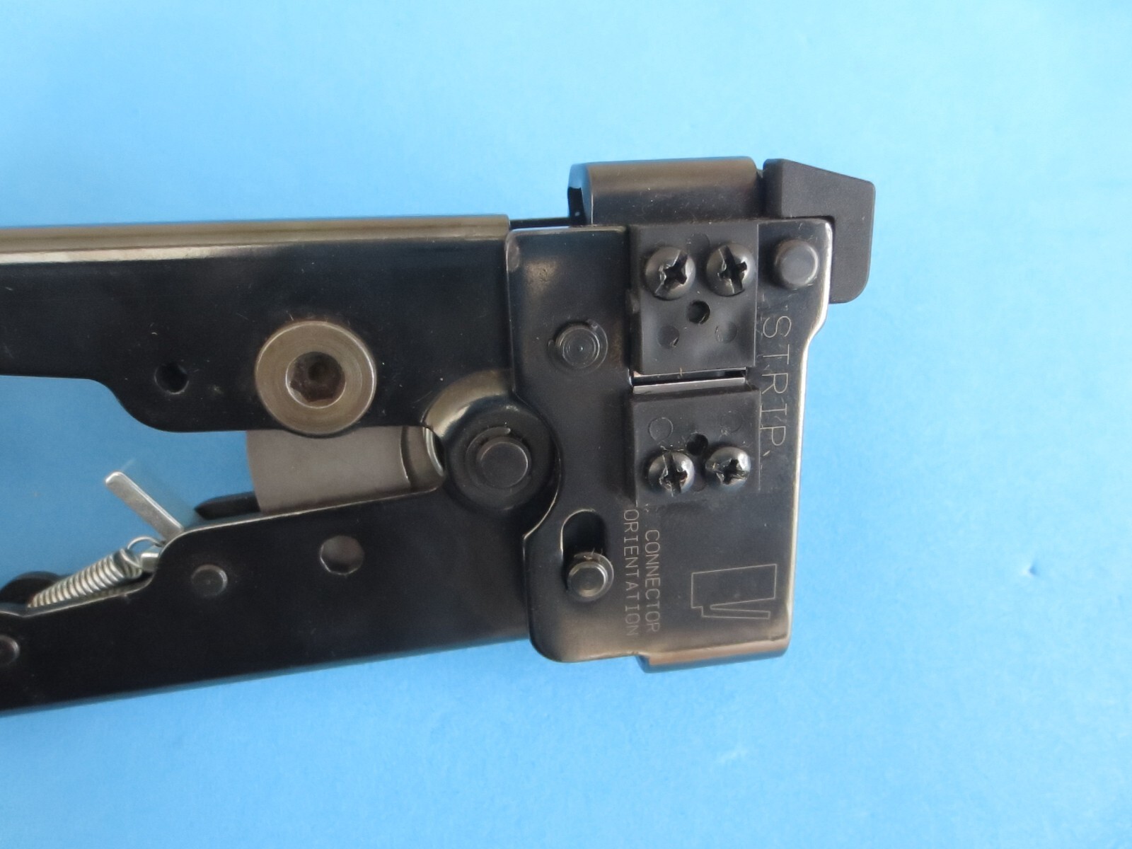 AMP Tyco 2-231652-0 Crimp Crimper Wire Strip Modular Network Plug Hand ...