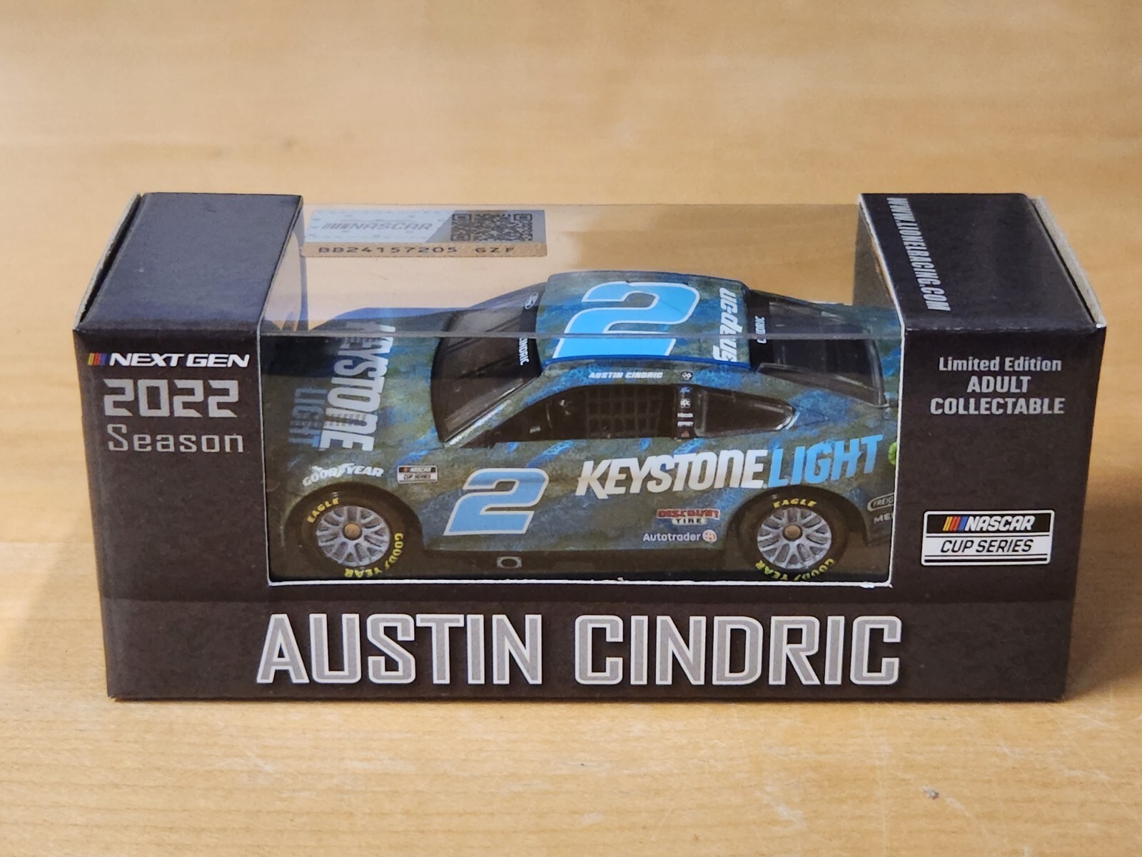 2022 #2 Austin Cindric Keystone Light Camo 1/64 Action NASCAR Diecast ...