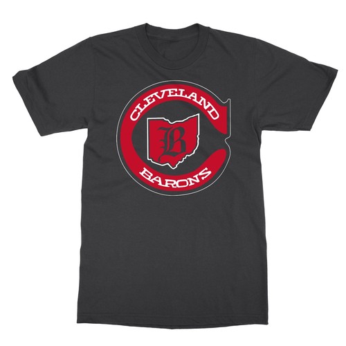CLEVELAND BARONS OLD TIME NHL HOCKEY Men's T-Shirt | eBay