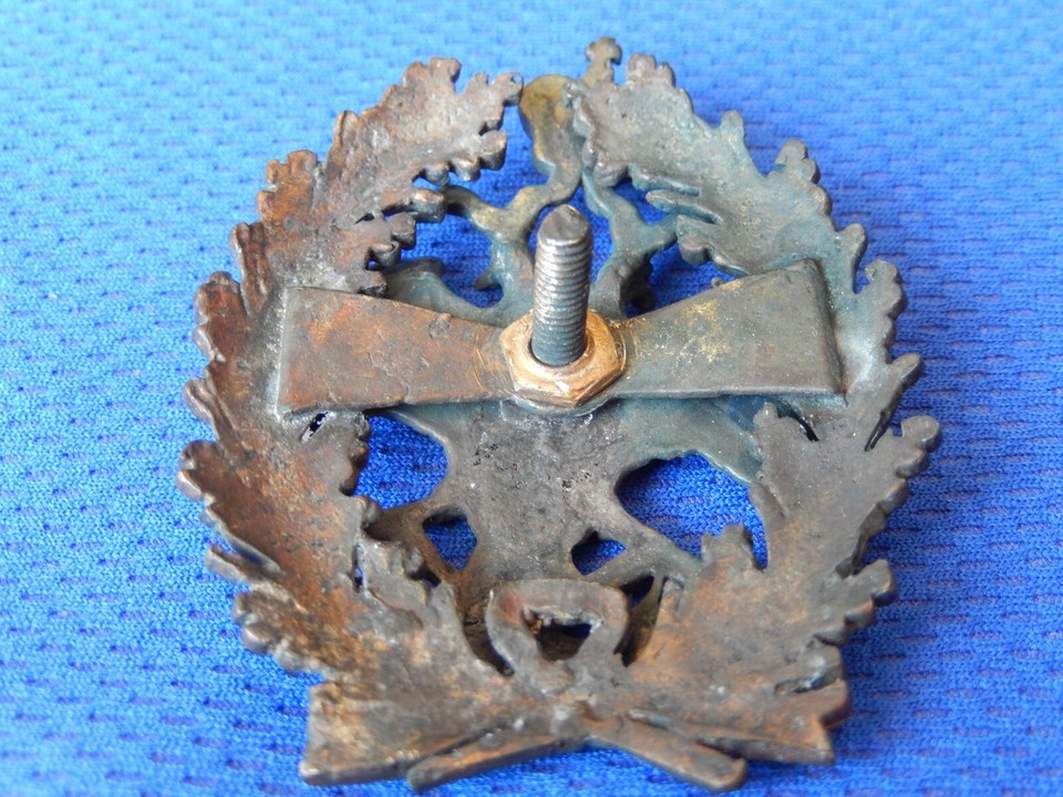 RUSSIAN - FIRE DEPARTMENT IMPERIAL TSAR GROSS BADGE ARMY MEDAL ORDER ...