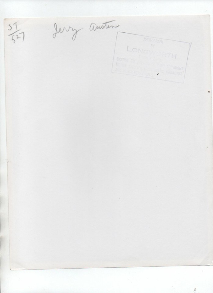 JERRY AUSTIN ORIGINAL 8X10 PHOTO DRAWF LITTLE PERSON 1945 SARATOGA ...