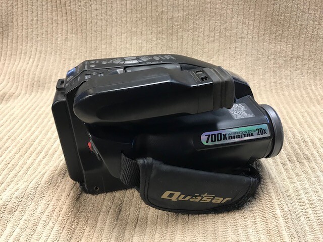 QUASAR MODEL: VM-L152 PALMCORDER CAMCORDER (NO CHARGER) PARTS/AS-IS ...