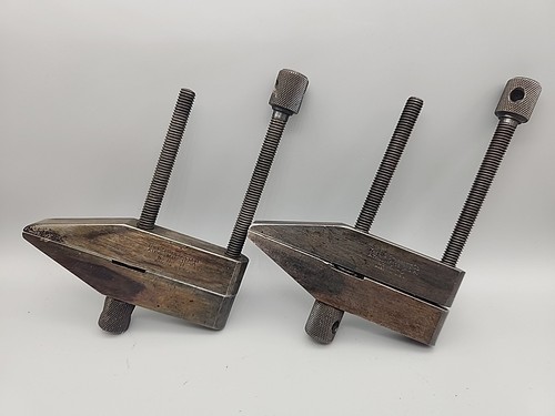 Vintage Set of 2 Starrett Machinist Parallel Clamps #161-D | eBay