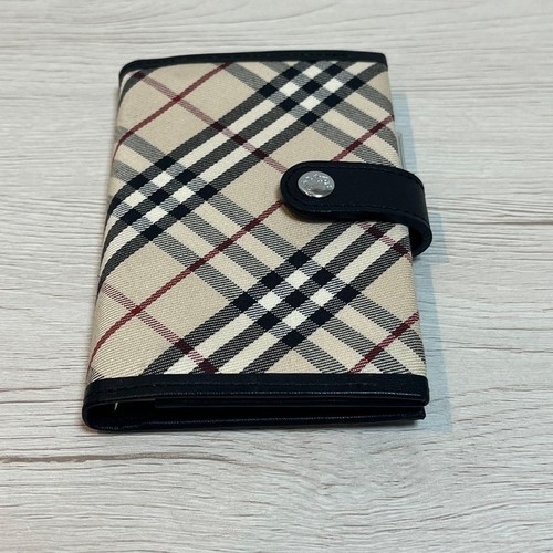Burberry Check Pattern System Notebook Good Condition | eBay