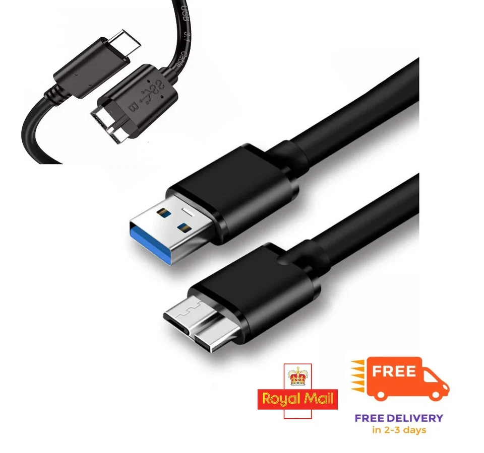 USB Type Micro-B Male USB Cables for sale | eBay UK