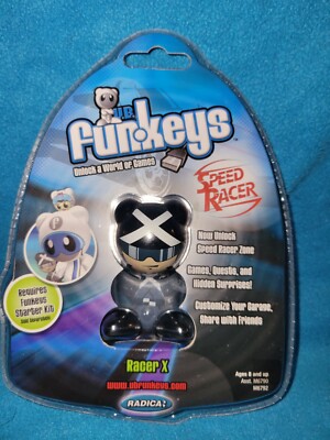 Funkeys Radica Speed Racer (Racer X, Snake Oiler, Trixie, Cannonball ...