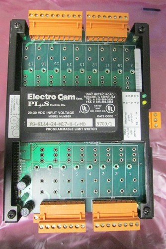 ELECTRO CAM PLUS CONTROLS Programmable Limit Switch PS 6144 24 M17 H L ...