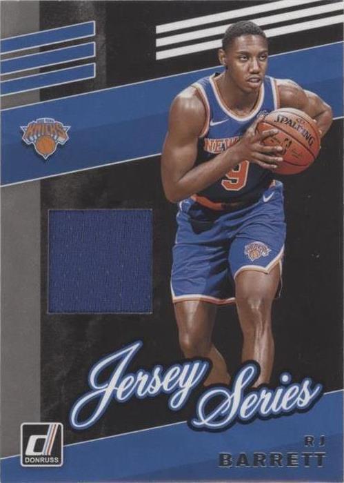 2019-20 Panini Donruss - Jersey Series RJ Barrett #JS-RJB (MEM, RC) for ...