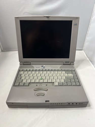 Vintage Toshiba Satellite Pro 440CDX Pentium Laptop Computer | eBay