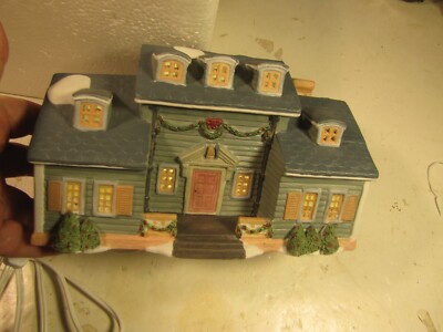 Lemax 25057 Dickensvale Porcelain Ltd House, Retired, 1992, styro case ...