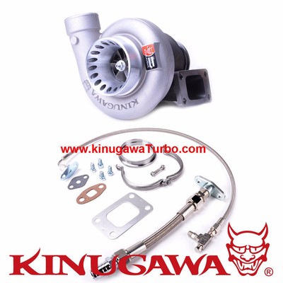 Kinugawa Billet Turbocharger 4" T67 w/ Garrett T04R wheel T3 V-Band 8cm ...