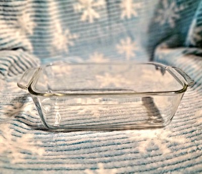 Pyrex Clear Glass Loaf Pan Bread Baking Dish 213-R 1.5 Qt | eBay