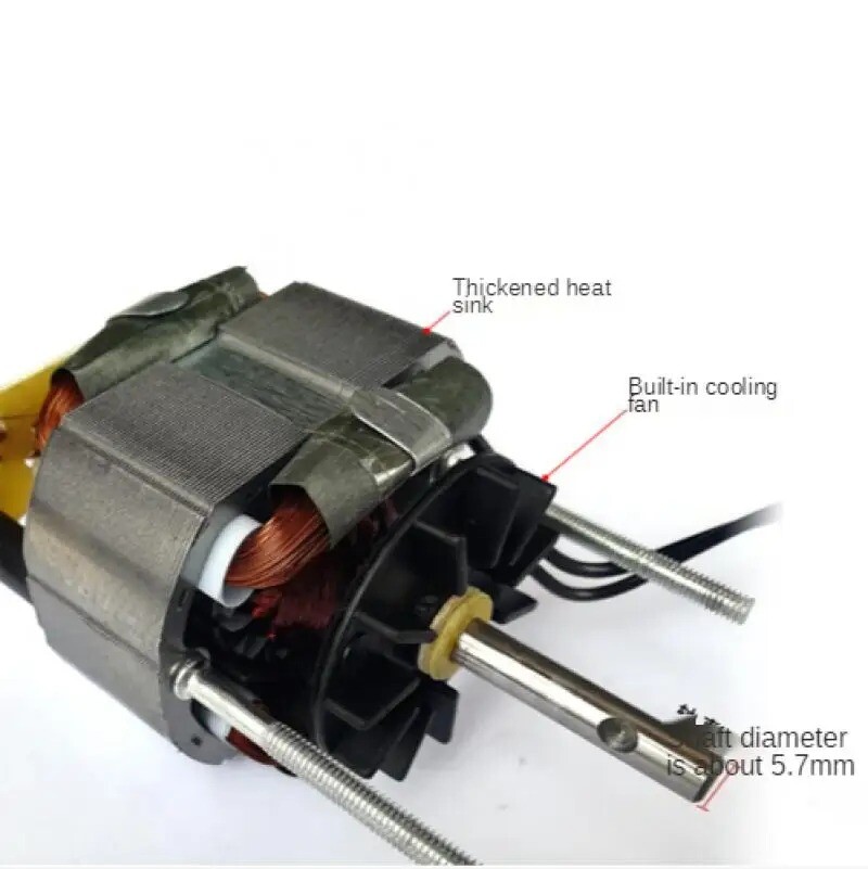 Old Sewing Machine Electric Motor AC DC Motor Copper Core Accessories ...