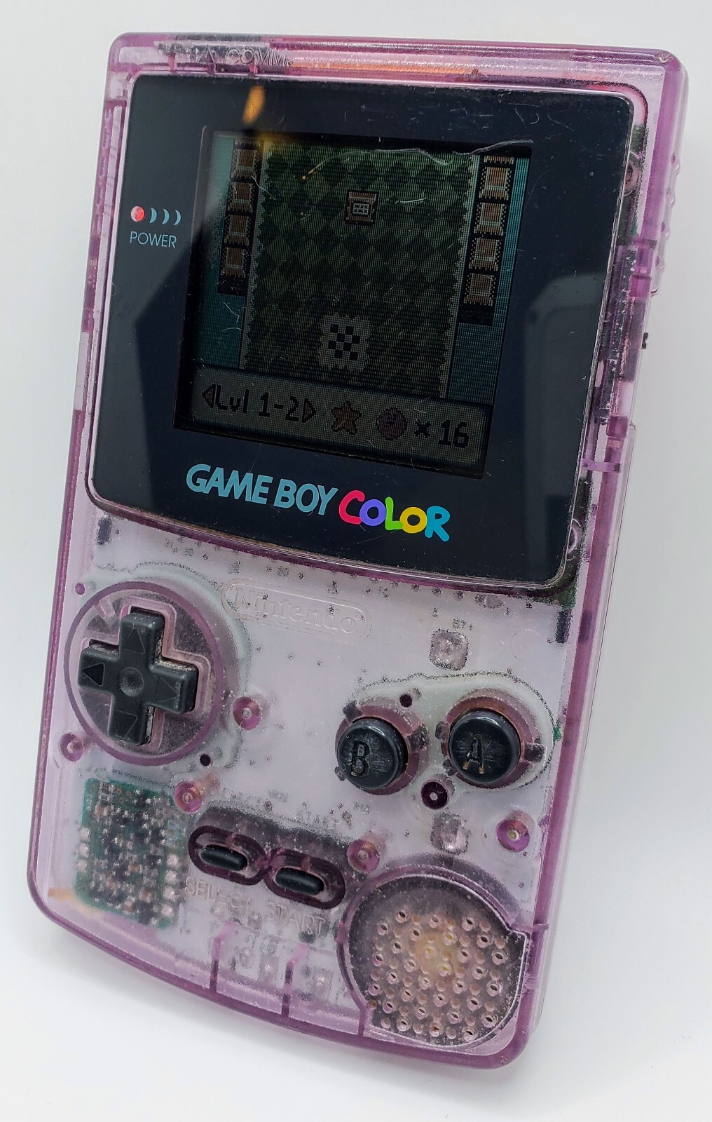 Nintendo Game Boy Color - Atomic Purple. Tested And Cleaned. Broke ...