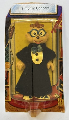 THE CHIPMUNKS Simon in Concert 3" figure Poseable Play Pals real ...