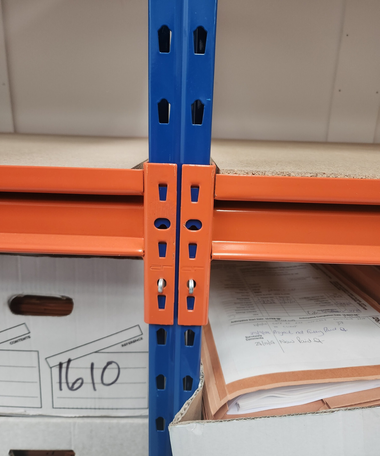 AR longspan shelving racking (2 x linked bays) | eBay