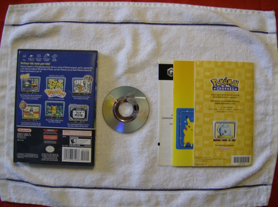 Pokemon Channel complete Nintendo GameCube No Reserve | eBay