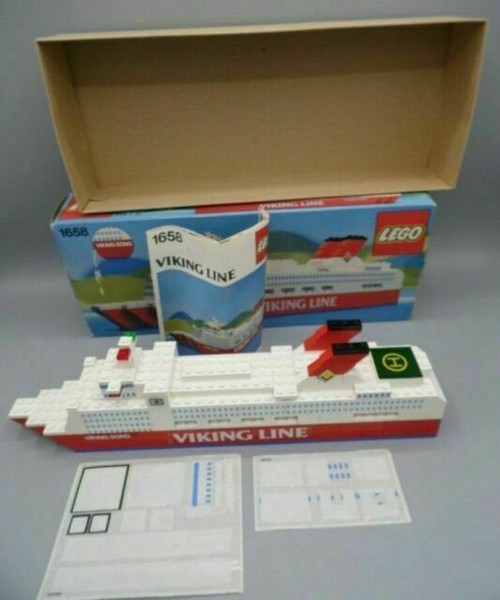 LEGO Promotional: Viking Line Ferry 'Viking Saga' (1658) for sale ...