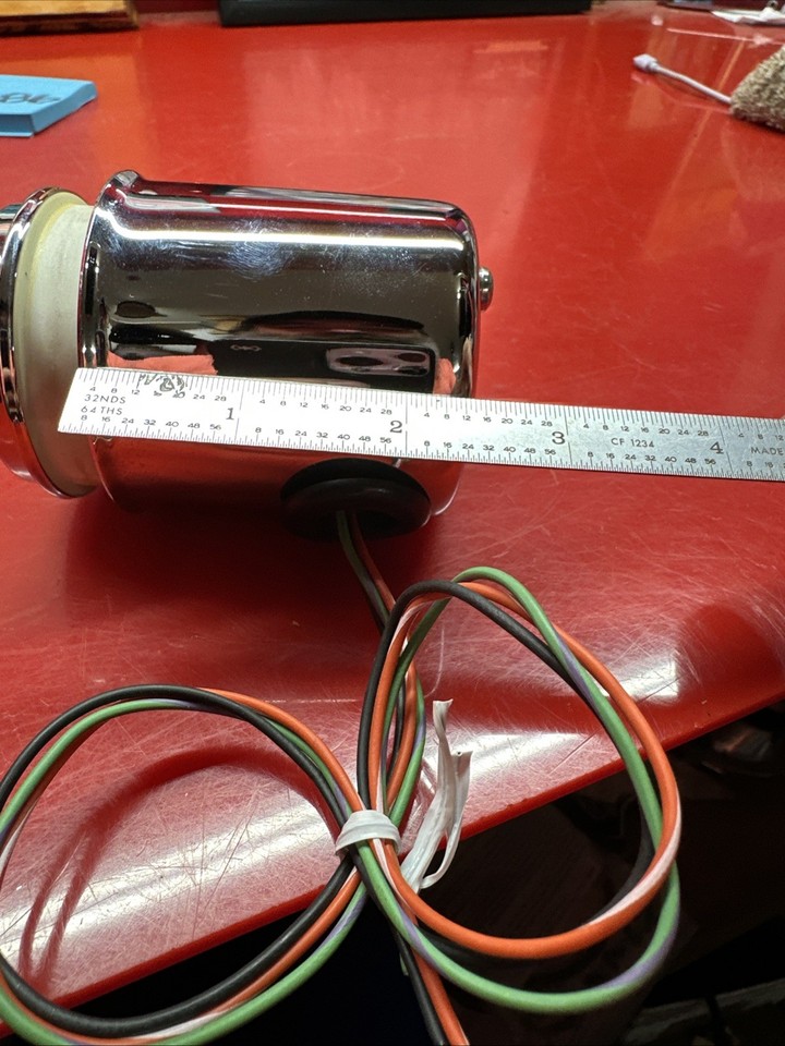 Harley Mini Tach Tachometer Harley OEM Genuine Chrome Cup No Mount ...