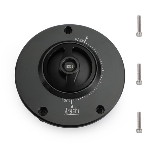 Keyless Quick Release Push & Turn Fuel Cap For Honda CBR600 F2/F3/F4 ...