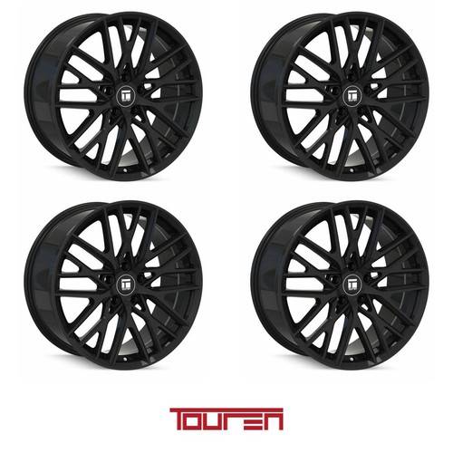 TOUREN TR91 Gloss Black Aluminum Wheel 18in w 8in Tire 245/45R18 ...