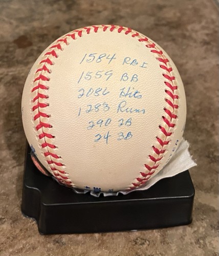 Harmon Killebrew Signed Stat Ball RJ.com Statball | eBay