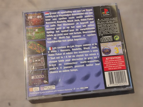 PS1 Vegas Casino Game PlayStation 1 PAL French | eBay