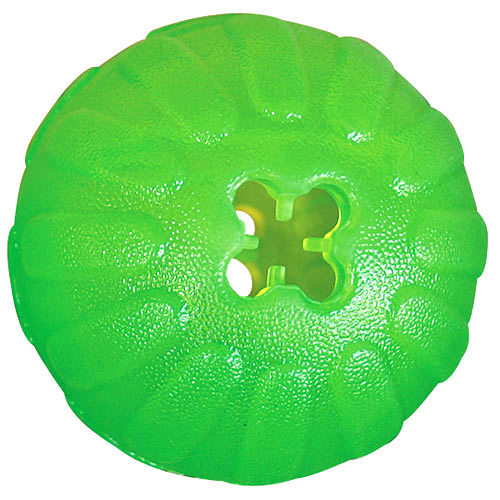 StarMark Everlasting Fun Ball MEDIUM Treat Dispensing Chew Ball Rubber ...