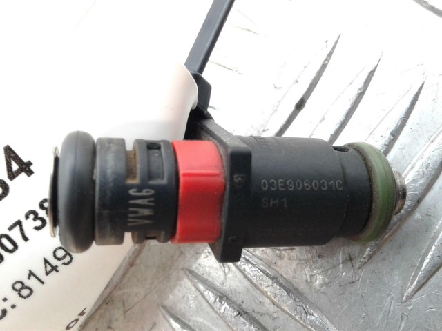 SEAT IBIZA V 2010 Fuel Injector #1 03E906031C 4253902 for sale online ...