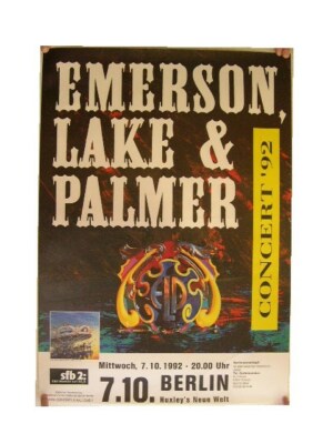 Emerson Lake and Palmer Poster ELP EL & P EL&P Concert | eBay