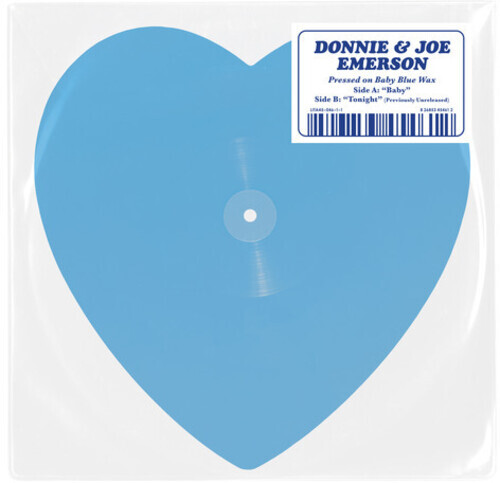 Baby" Heart Shaped Record" - Blue by Donny & Joe Emerson (Record, 2023 ...