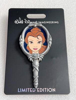 Disney WDI D23 Beauty and The Beast Belle Enchanted Mirror LE 250 Pin ...