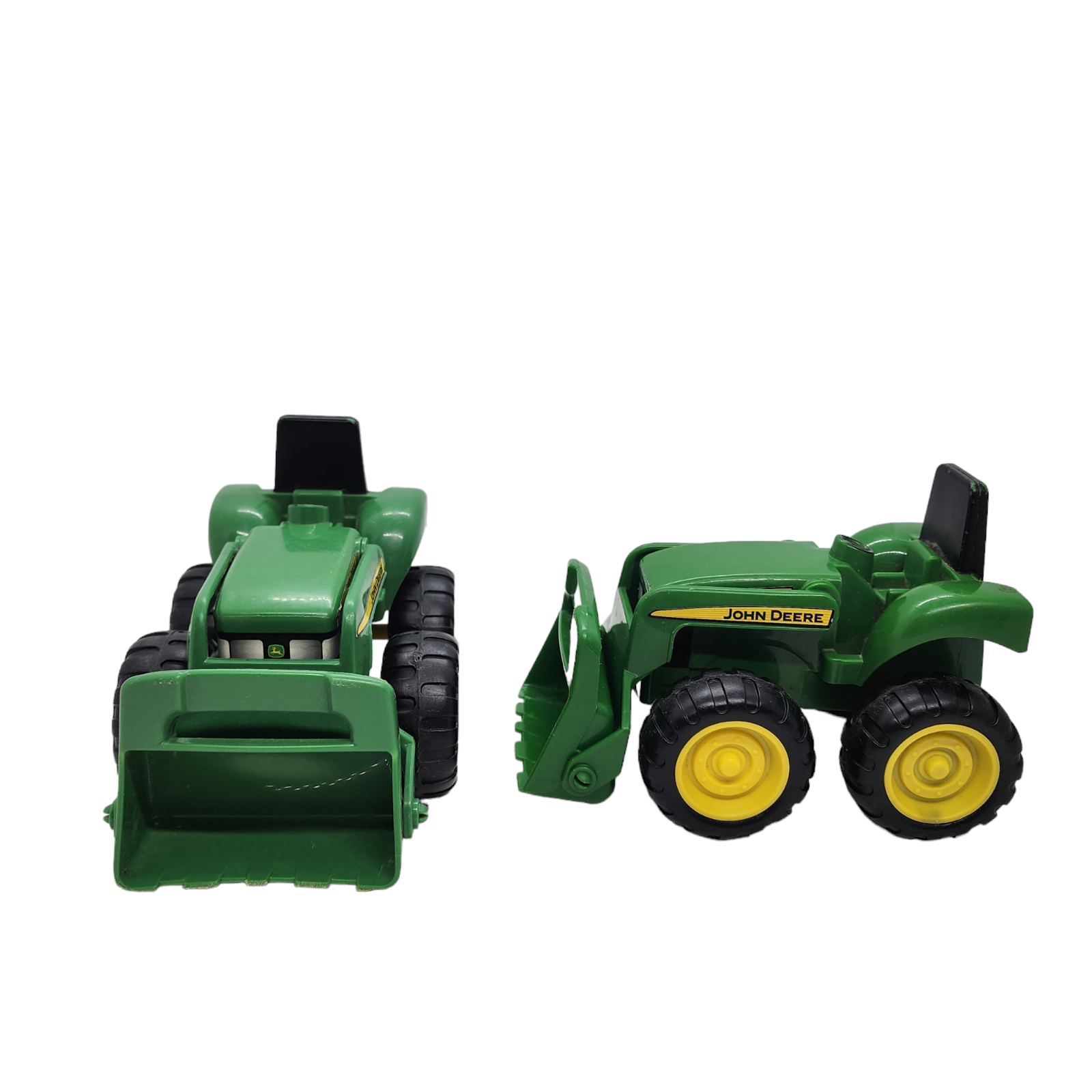 Ertl John Deere tractors with movable scoop lot of 2 plastic | eBay