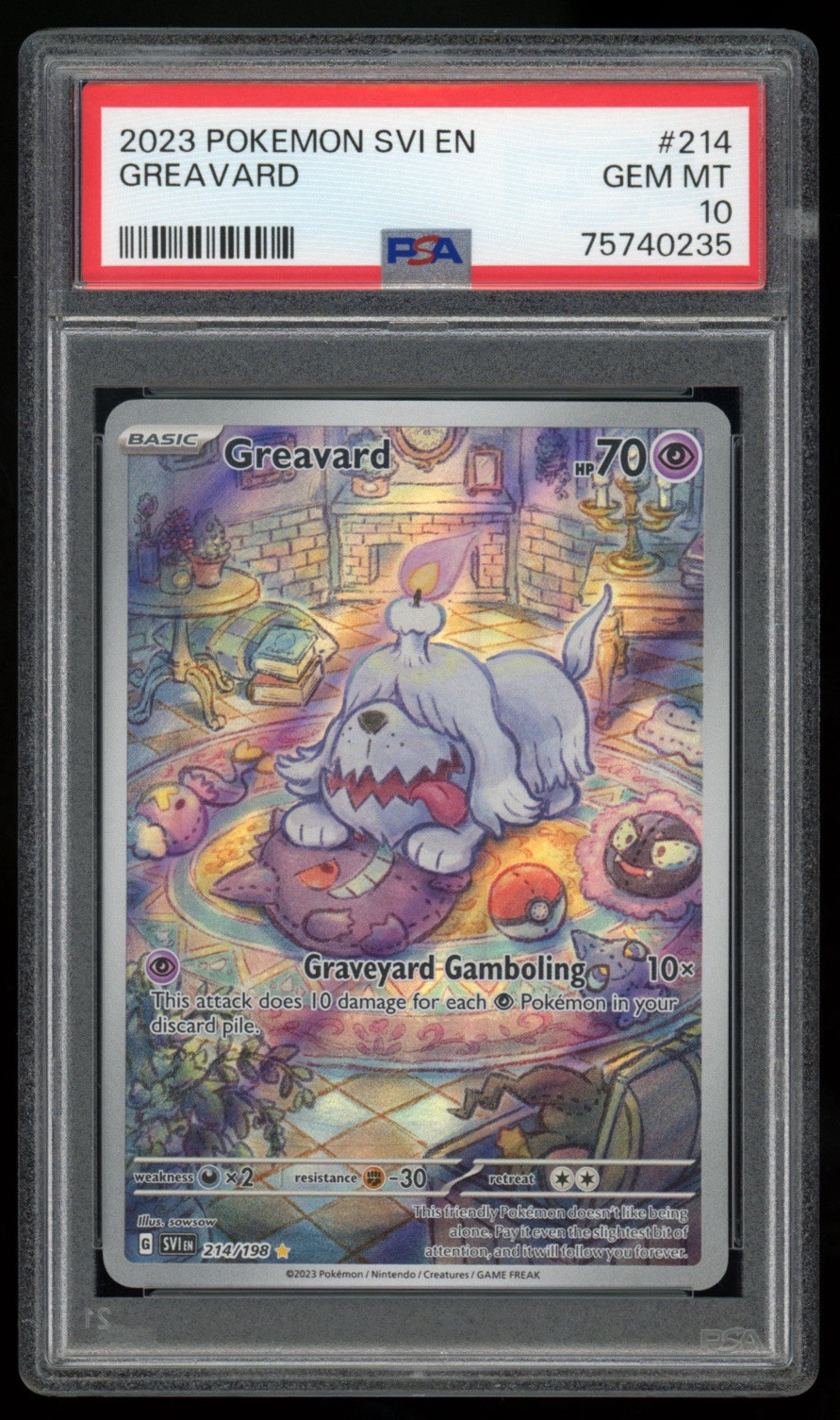 Greavard 2023 Scarlet & Violet #214/198 Illustration Rare Price Guide ...