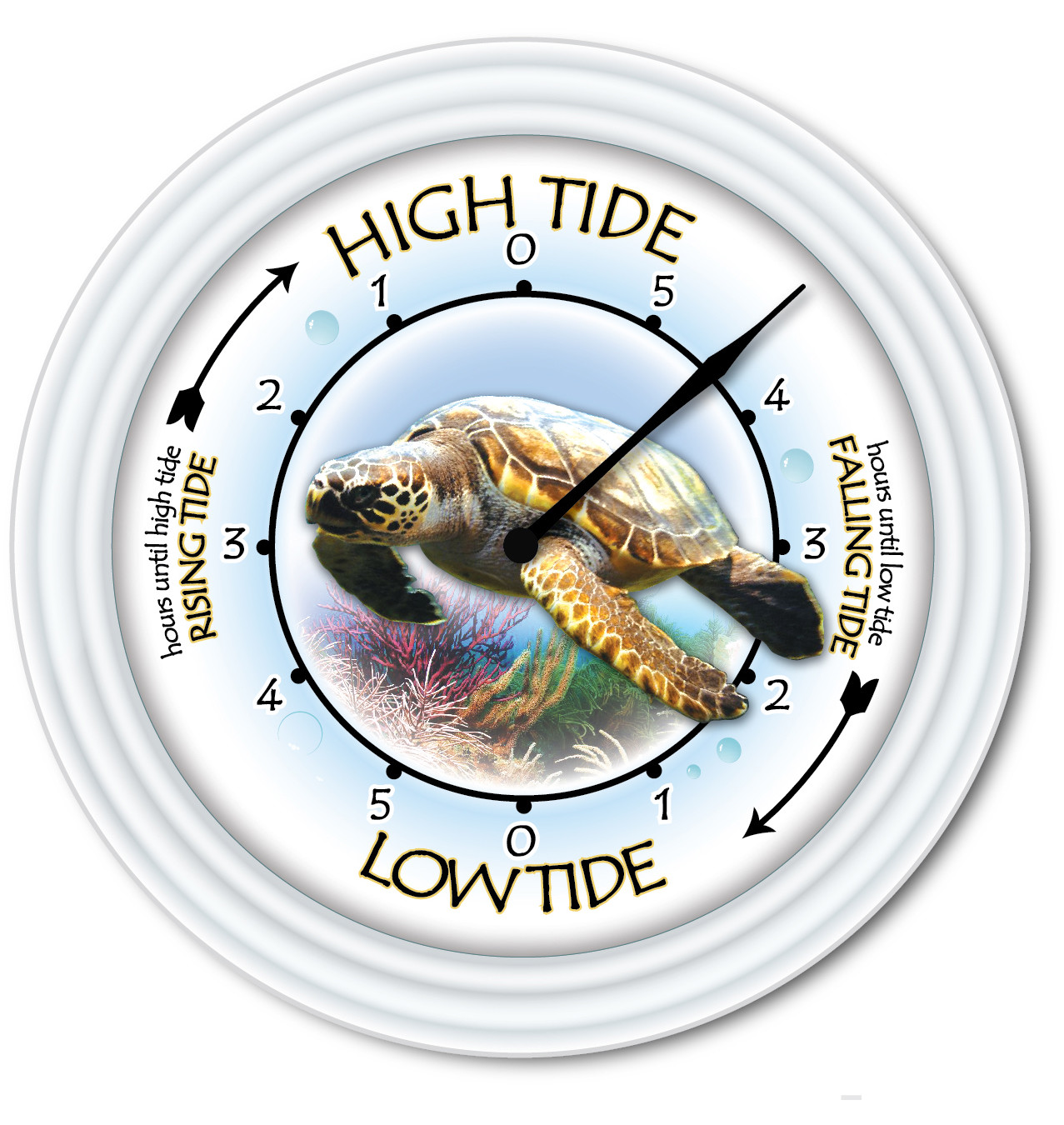 Tide Clock Sea Turtle - Times Of Tides - Marine Beach Ocean Boating ...