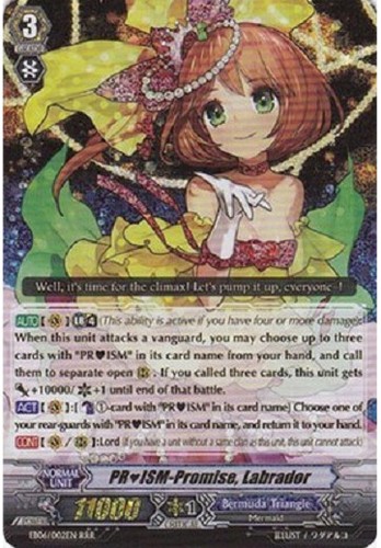 CARDFIGHT VANGUARD PRISM-PROMISE LABRADOR (BERMUDA TRIANGLE) EB06/002EN ...