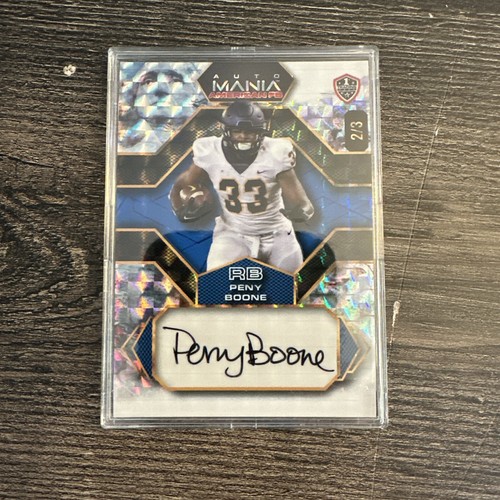 Peny Boone Wild Card Auto Mania /3 Auto | eBay