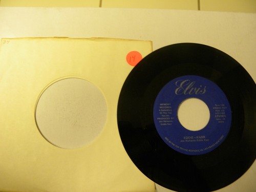 EDDIE KARR ELVIS/SAME MEMORY RECORDS TRIBUTE TO ELVIS PRESLEY | eBay