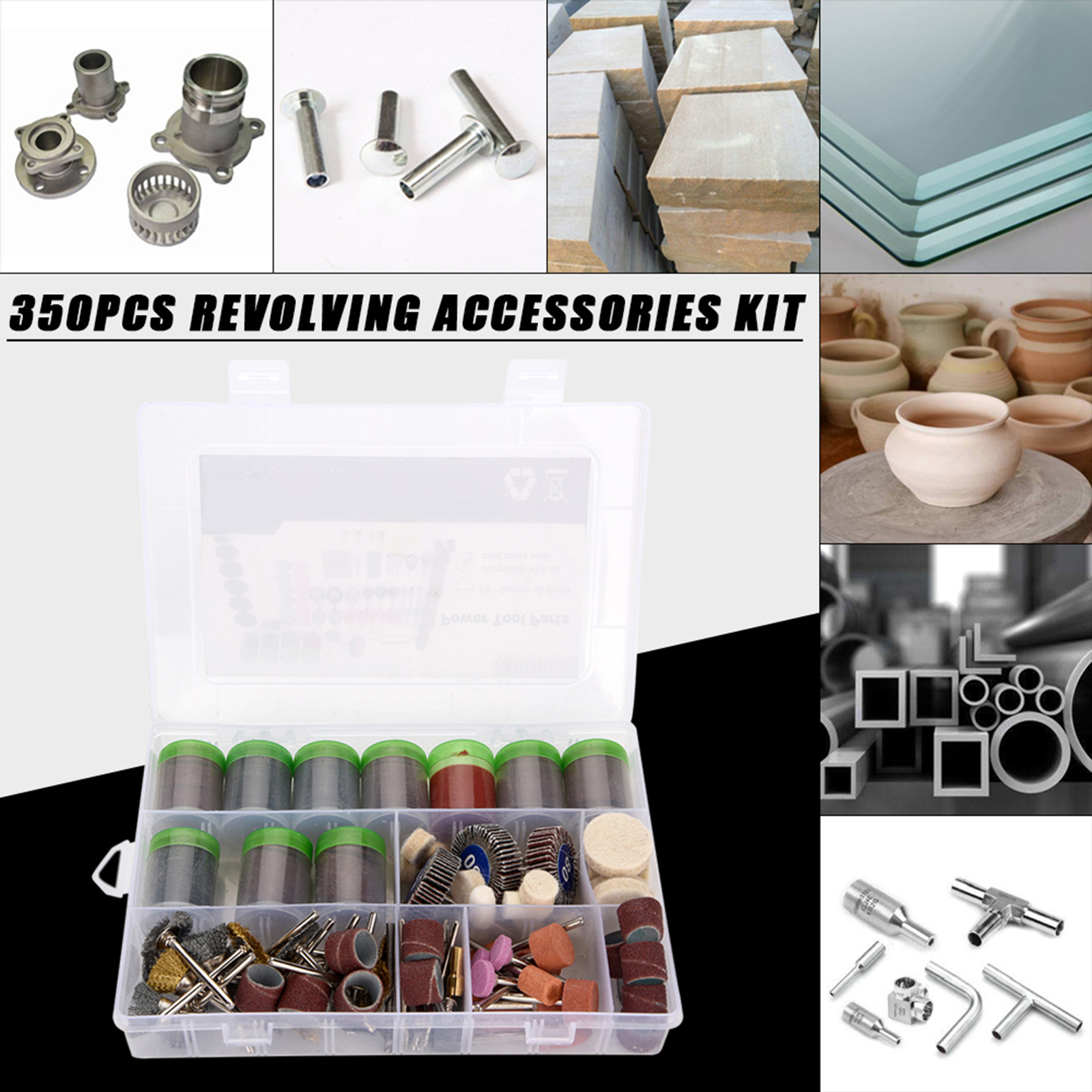 350PCS Dremel Rotary Tool Accessories Grinding Polishing Shank Craft Bits Set AU | eBay