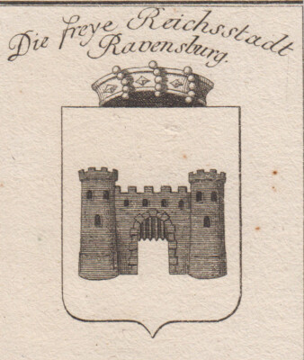 Ravensburg Wappen Original Kupferstich Reilly 1791 | eBay.de