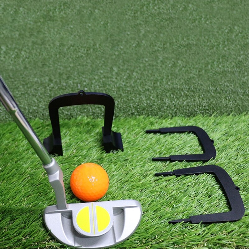 Golf Putting Goal Gate Kit Goal-Golf Putter Aim Parts Outdoor Train | eBay