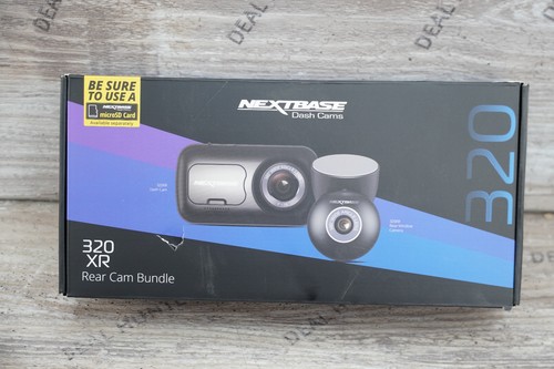 Nextbase 320XR Dash Camera with Rear Window Camera - Black | eBay