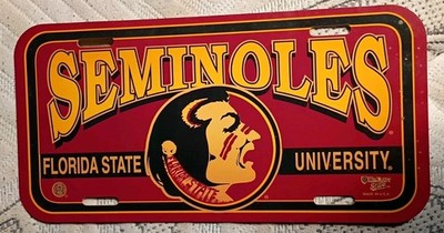 florida state seminoles license plate | eBay