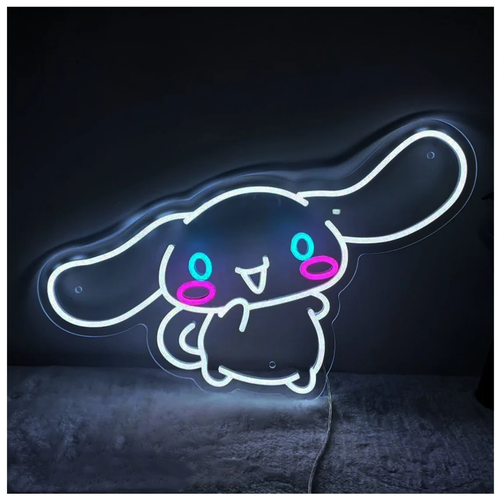 Cinnamoroll Anime Puppy Dog Flex LED 20"x14" Neon Sign Light Lamp Home ...